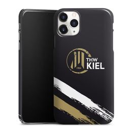 DeinDesign iPhone 11 Pro Max Handy Premium Case Smartphone Handyh&uuml;lle Schutzh&uuml;lle gl&auml;nzend Thw Kiel Handball Logo Premium Case
