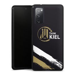 DeinDesign Galaxy S20 FE 5G Handy Silikon H&uuml;lle Case schwarz Handyh&uuml;lle Thw Kiel Handball Logo