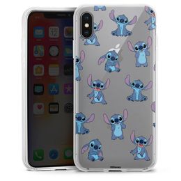 DeinDesign iPhone Xs Max Handy Silikon H&uuml;lle Case transparent Handyh&uuml;lle Lilo & Stitch Disney Official Licensed Product Silikon Case