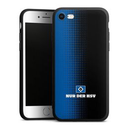 DeinDesign iPhone SE (2022) Handy Premium Silikon H&uuml;lle Handyh&uuml;lle schwarz Case Logo Official Licensed Product Hsv Silikon Premium Case