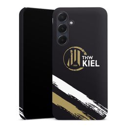 DeinDesign Galaxy A55 5G Handy Premium Case Smartphone Handyh&uuml;lle Schutzh&uuml;lle matt Logo Handball Thw Kiel Premium Case