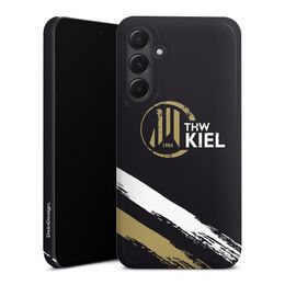 DeinDesign Galaxy A35 5G Handy Premium Case Smartphone Handyh&uuml;lle Schutzh&uuml;lle gl&auml;nzend Logo Handball Thw Kiel Premium Case