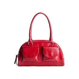 Bershka Shoulder Bag female Red size One Size