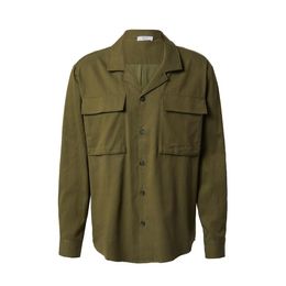DAN FOX APPAREL Hemd 'Jordan' Herren Gr&ouml;&szlig;e M khaki