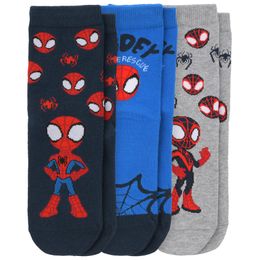 Topolino 3 Paar MARVEL Spidey Socken