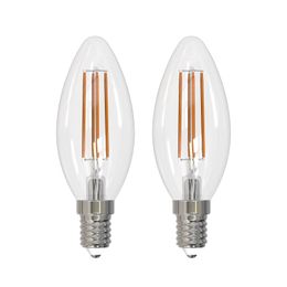 Arcchio LED-Leuchtmittel Filament E14 Kerze, 2er-Set, 3000 K