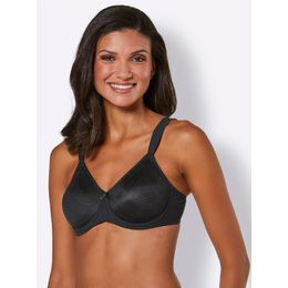 Triumph sheego Gro&szlig;e Gr&ouml;&szlig;en Minimizer-BH mit B&uuml;gel und glatten Cups, schwarz, Gr&ouml;&szlig;e 90G - Damen