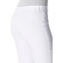 sheego Gro&szlig;e Gr&ouml;&szlig;en Bengalinhose in Bootcut-Form, wei&szlig;, Gr&ouml;&szlig;e 100 - Damen