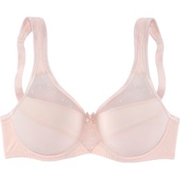 sheego Gro&szlig;e Gr&ouml;&szlig;en Minimizer-BH, rose-champagner, Gr&ouml;&szlig;e 105F - Damen