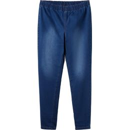 sheego Gro&szlig;e Gr&ouml;&szlig;en Jeansjeggings im Doppelpack, blue denim + dark blue denim, Gr&ouml;&szlig;e 56 - Damen