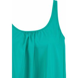 Lascana sheego Gro&szlig;e Gr&ouml;&szlig;en Oversize-Tankini, mint, Gr&ouml;&szlig;e 50A/B/C/D - Damen