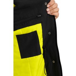 sheego Gro&szlig;e Gr&ouml;&szlig;en Parka mit Kontrast-Futter, schwarz, Gr&ouml;&szlig;e 44 - Damen
