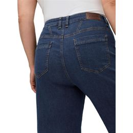 sheego Gro&szlig;e Gr&ouml;&szlig;en Jeans mit weitem Bein und Paspelierung, blue-stone-washed, Gr&ouml;&szlig;e 48 - Damen