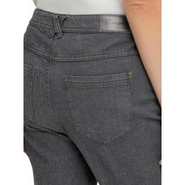 sheego Gro&szlig;e Gr&ouml;&szlig;en 7/8-Jeans mit breitem Saumaufschlag, grey-denim, Gr&ouml;&szlig;e 46 - Damen