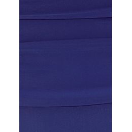 Lascana sheego Gro&szlig;e Gr&ouml;&szlig;en Badeanzug, blau, Gr&ouml;&szlig;e 46D - Damen