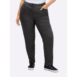 sheego Gro&szlig;e Gr&ouml;&szlig;en Jeans mit Stretch-Anteil, schwarz, Gr&ouml;&szlig;e 245 - Damen