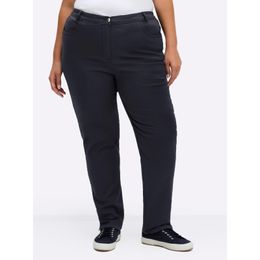 sheego Gro&szlig;e Gr&ouml;&szlig;en Jeans mit Stretch-Anteil, marine, Gr&ouml;&szlig;e 275 - Damen