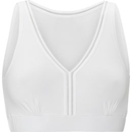 w&auml;schepur sheego Gro&szlig;e Gr&ouml;&szlig;en Bustier mit Unterbrustband, wei&szlig;, Gr&ouml;&szlig;e 46 - Damen