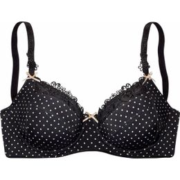 sheego Gro&szlig;e Gr&ouml;&szlig;en B&uuml;gel-BH, creme-multi, Gr&ouml;&szlig;e 100B - Damen