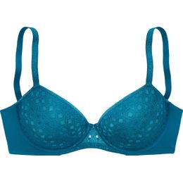 Lascana sheego Gro&szlig;e Gr&ouml;&szlig;en Schalen-BH, gr&uuml;n, Gr&ouml;&szlig;e 85D - Damen