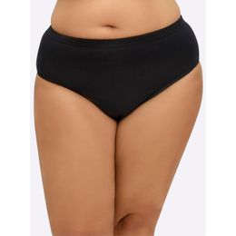 w&auml;schepur sheego Gro&szlig;e Gr&ouml;&szlig;en Jazzpants im 10er-Pack, schwarz, Gr&ouml;&szlig;e 52/54 - Damen