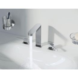 Grohe Plus Waschtisch-3-Loch-Armatur 20301003 chrom, mit Ablaufgarnitur