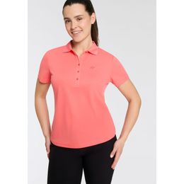 Maier Sports sheego Gro&szlig;e Gr&ouml;&szlig;en Poloshirt, pink, Gr&ouml;&szlig;e 46 - Damen