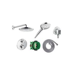 Hansgrohe Raindance Select Duschsystem mit Ecostat S, Duscharmatur Set