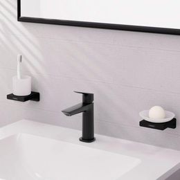 Hansgrohe Logis Waschtischarmatur 71253670 ohne Ablaufgarnitur, Unterputz, Ausladung 121mm, schwarz matt