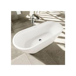 Riho Inspire freistehende Badewanne B091001005 wei&szlig;, 160x75cm, ohne F&uuml;llfunktion, Oval