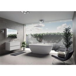 Riho Bilbao freistehende Badewanne B118001105 wei&szlig; matt, 170x80cm, mit Verkleidung