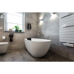 Riho Bilbao freistehende Badewanne B119001105 wei&szlig; matt, 150x75cm, mit Verkleidung