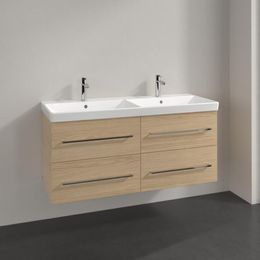 Villeroy & Boch Villeroy und Boch Avento Waschtisch-Unterschrank A89300VJ 118 x 51,4 x 45,2 cm, 4 Ausz&uuml;ge, wandh&auml;ngend, Nordic Oak