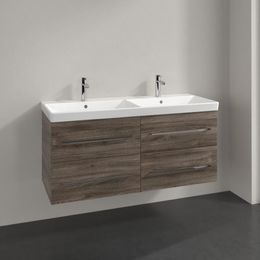Villeroy & Boch Villeroy und Boch Avento Waschtisch-Unterschrank A89300RK 118x51,4x45,2cm, 4 Ausz&uuml;ge, wandh&auml;ngend, Stone Oak