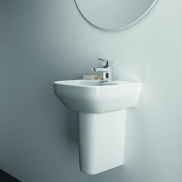 Ideal Standard i.life A Handwaschbecken T4514MA 40x36x18cm, mit Hahnloch und &Uuml;berlauf, wei&szlig; Ideal Plus
