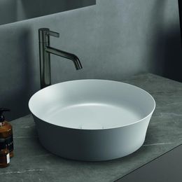 Ideal Standard Ipalyss Aufsatzschale E1398V1 40x40x12cm, ohne &Uuml;berlauf/Hahnloch, seidenwei&szlig;