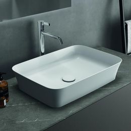 Ideal Standard Ipalyss Aufsatzschale E207601 55x38x12cm, ohne &Uuml;berlauf/Hahnloch, wei&szlig;