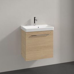 Villeroy & Boch Villeroy und Boch Avento Waschtisch-Unterschrank A88800VJ 53 x 51,4 x 35,2 cm, Anschlag links, 1 T&uuml;r, Nordic Oak