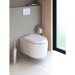 Duravit Qatego Wand Tiefspül WC 2583090000 verdeckte Befestigung, 385x570mm, Weiß Hochglanz