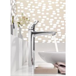 Grohe Eurostyle Waschtischarmatur 23570003 chrom, XL-Size, ohne Ablaufgarnitur, Griff offen