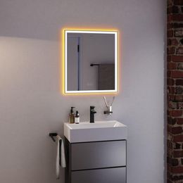 Hansgrohe Xarita E Spiegel 54988700 mit kapazitiven Ber&uuml;hrungssensor, 600 x 700 x 50 mm, wei&szlig; matt