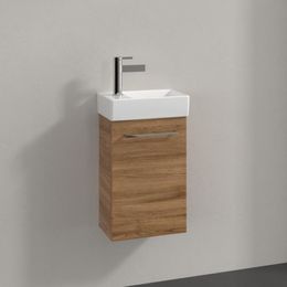 Villeroy & Boch Villeroy und Boch Avento Waschtisch-Unterschrank A87601RH 34x51,4x20,2cm, Anschlag rechts, 1 T&uuml;r, Kansas Oak