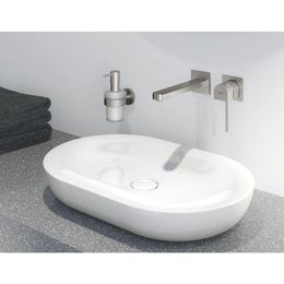 Grohe Plus Fertigmontageset 29306003 chrom, Waschtisch-2-Loch-Wandarmatur, Ausladung 20,3cm