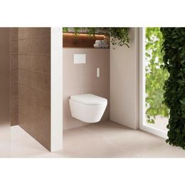 Duravit SensoWash D-Neo Kompakt Dusch-WC 654000012004300 Komplettanlage mit WC-Sitz, Rimless, HygieneGlaze