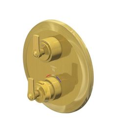 Steinberg Serie 350 Brausethermostat 35041333BG Unterputz, 2-Wege Umsteller, brushed gold