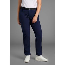Maier Sports sheego Gro&szlig;e Gr&ouml;&szlig;en Softshellhose, night sky, Gr&ouml;&szlig;e 44 - Damen