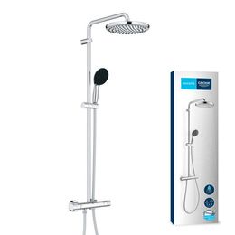 Grohe Vitalio Start System 250 Duschsystem 26677001 mit Thermostatbatterie f&uuml;r die Wandmontage chrom