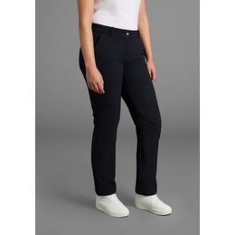 Maier Sports sheego Gro&szlig;e Gr&ouml;&szlig;en Outdoorhose, black, Gr&ouml;&szlig;e 44 - Damen
