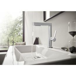 Hansgrohe Finoris 230 Waschtischarmatur 76063000 mit Ausziehbrause 2jet, Push-Open, chrom