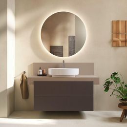 Duravit Balcoon Konsole BA90580IFIF0000 120 x 55 x 37 cm, 1 Ausschnitt, Becken Mitte, Umbra matt